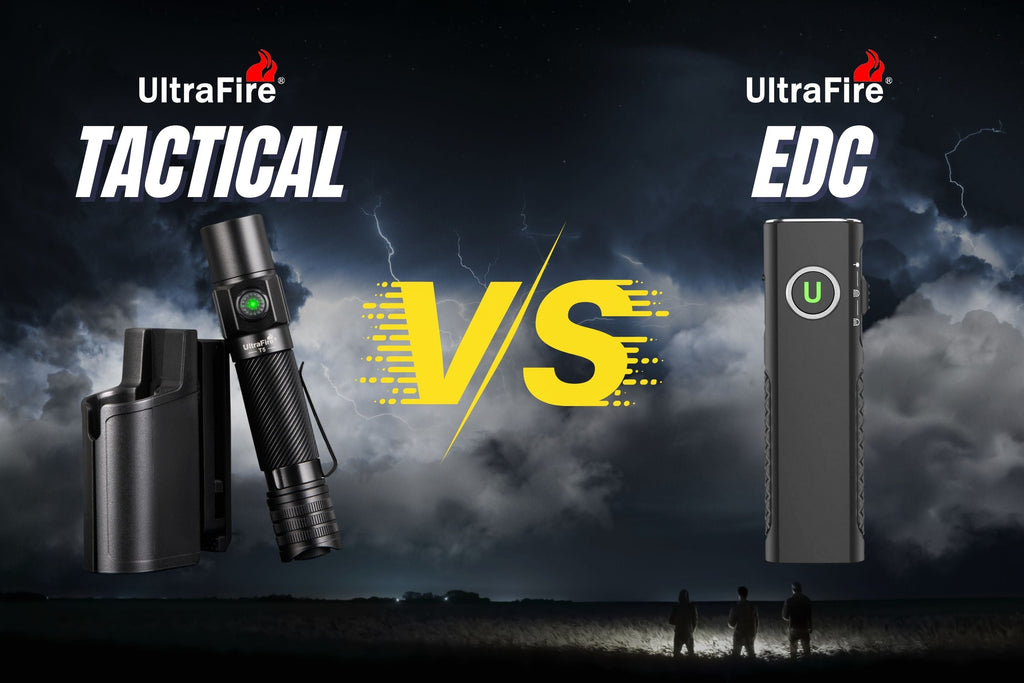 Tactical vs. EDC: Which Flashlight Suits Your Needs Best?