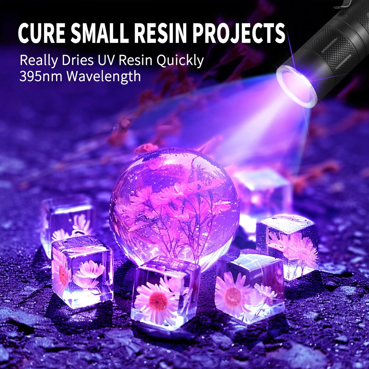 UltraFire 395nm/365nm UV Flashlights: Professional Detection Tools for ...