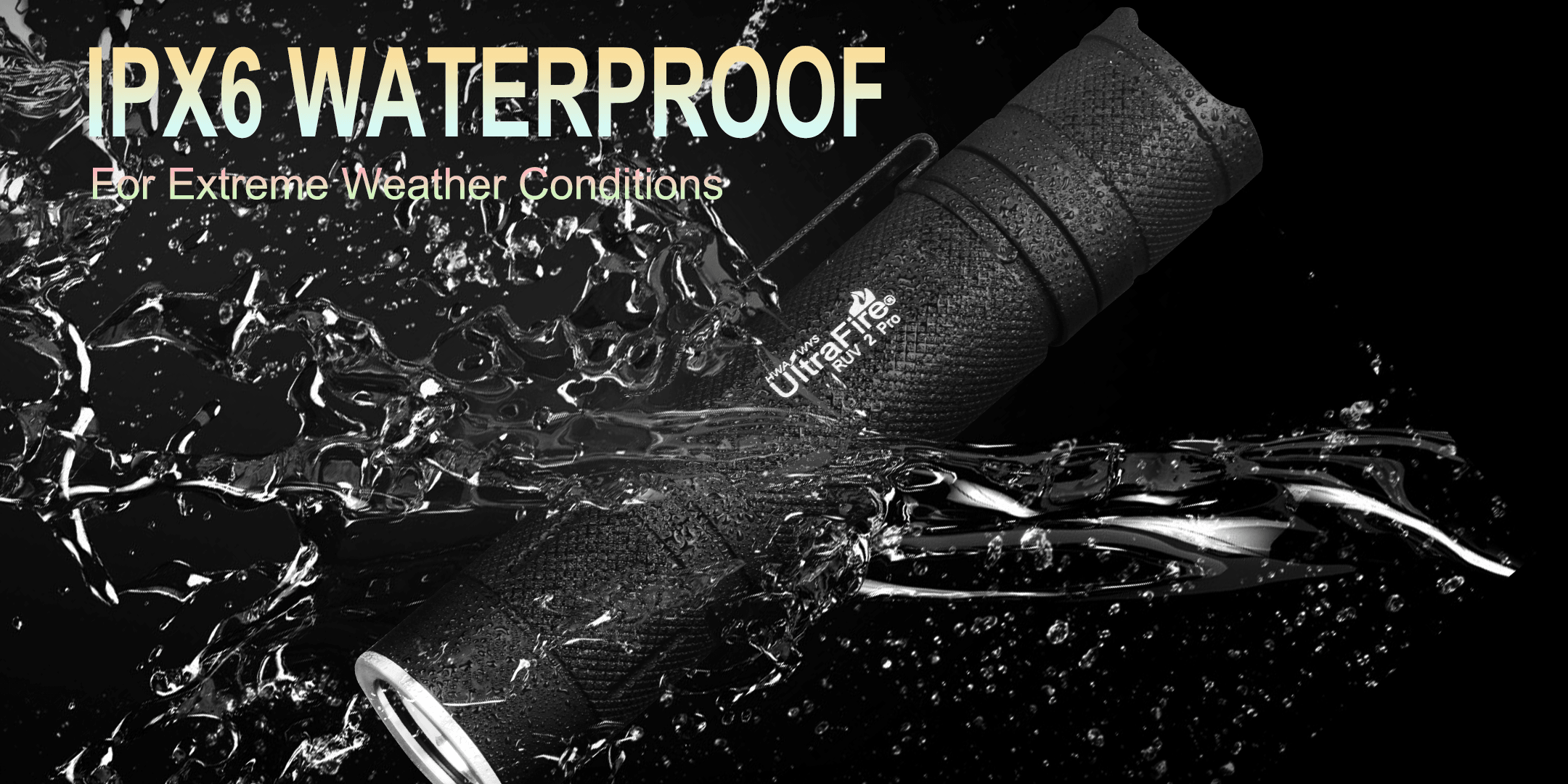 UltraFire UV Flashlight - Powerful Ultraviolet Light [USA]