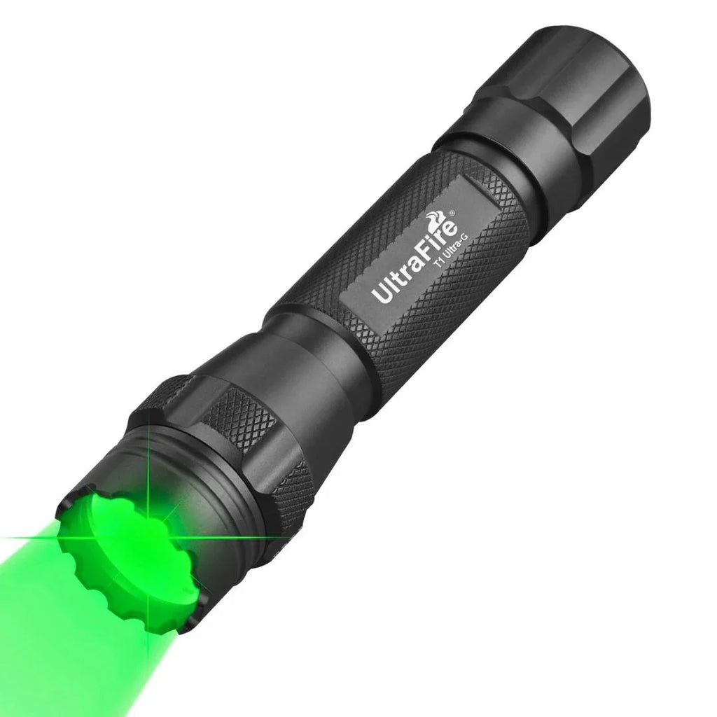 UltraFire® T1 Ultra-G Green LED Flashlight