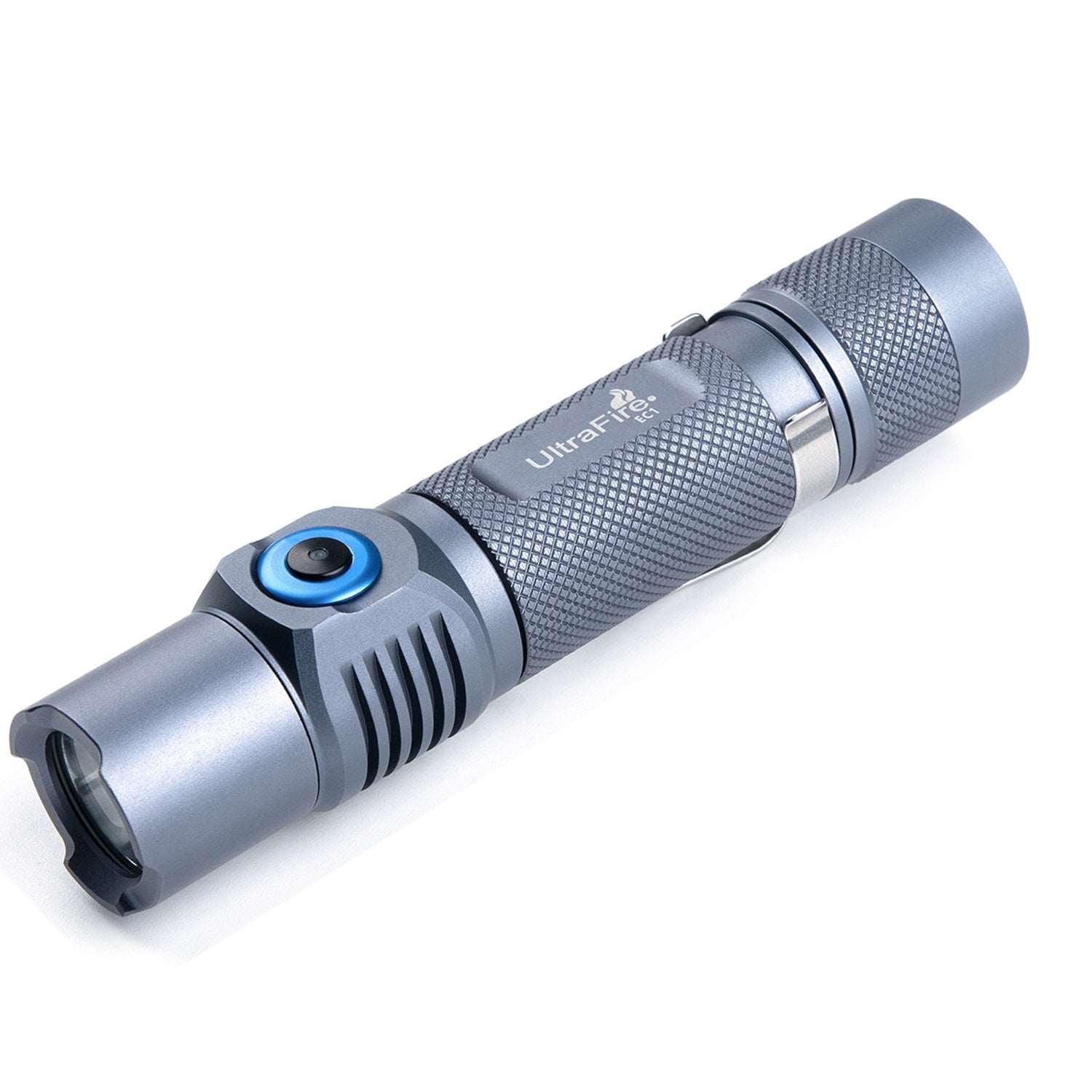UltraFire 18650 Flashlight - High-Performance Tactical Light [USA]
