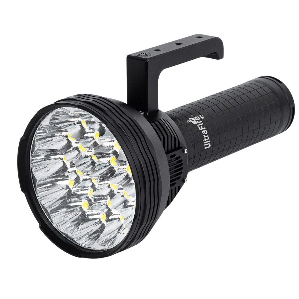 UltraFire Worlds Brightest LED Flashlight V8 Apollo 60,000 Lumens Heavy ...
