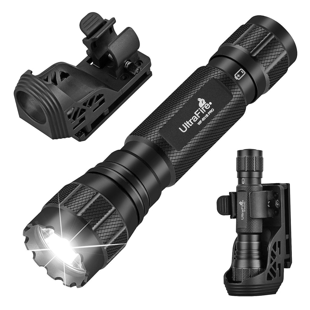 UltraFire 18650 Police Flashlights | 2000LM Tactical & Security Lights ...