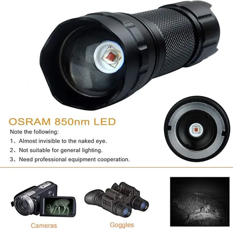 UltraFire® 501-IR Infrared Flashlight