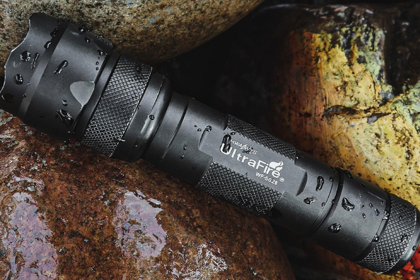 WF-502B Tactical Flashlight With Holster - UltraFire Store